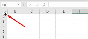 How to Excel Unhide First Column or Row in Excel