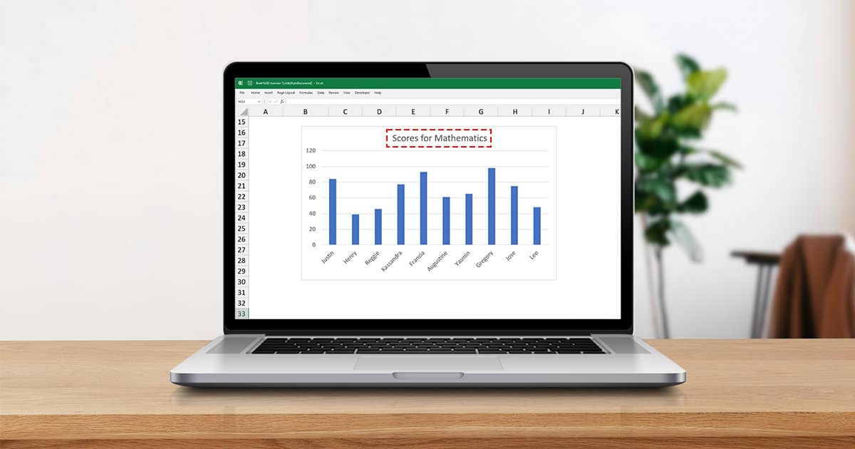 How To Add Title To Chart In Excel
