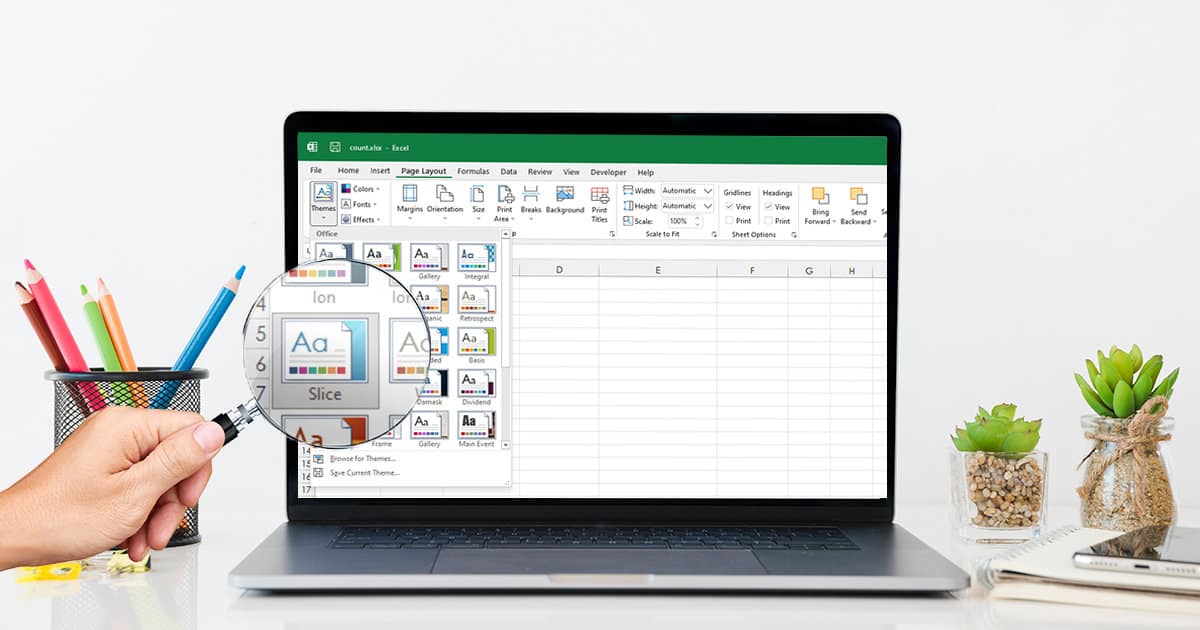 How To Apply Slice Theme In Excel Step By Step Guide 