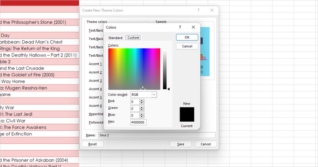 How to Apply Slice Theme in Excel (Step-By-Step Guide)