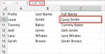 How to Add a Suffix or Prefix to Cells in Excel