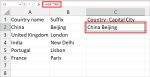 How to Add a Suffix or Prefix to Cells in Excel