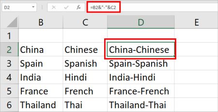 How to Put a Dash in Excel?