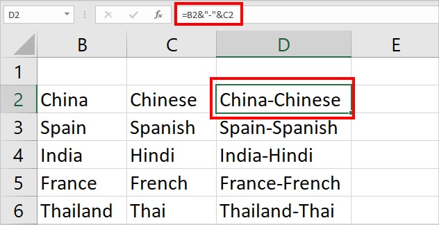 How To Put A Dash In Excel 