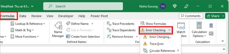 Formulas Not Updating Automatically In Excel Try These 9 Fixes