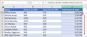 How to Enter Time in Excel