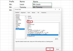 How to Add a Suffix or Prefix to Cells in Excel