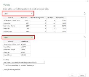 How to Merge or Combine Tables in Excel