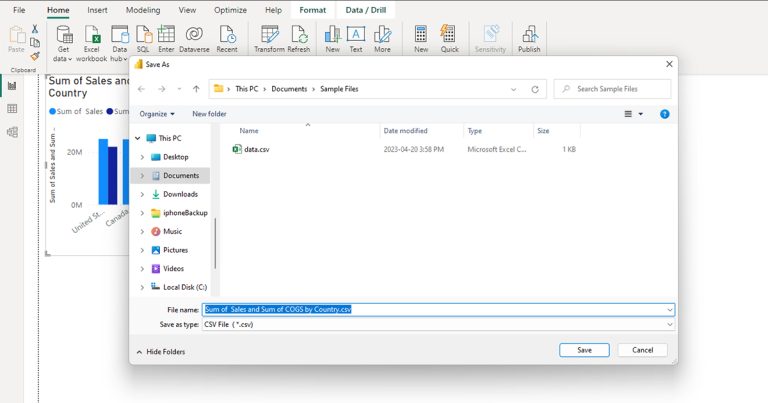 How to Export Power BI to Excel
