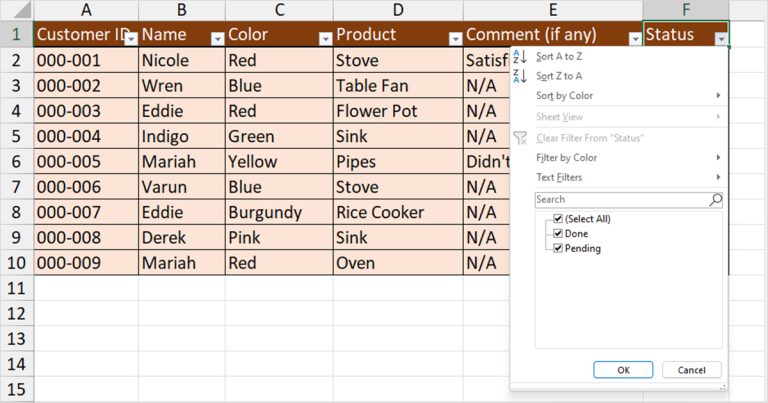 Shortcut Key for Filter in Excel (7 Ways)