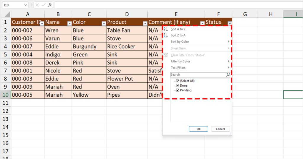 Shortcut Key For Filter In Excel 7 Ways 