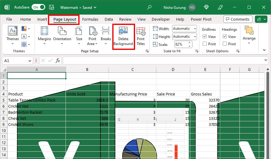 Top 95 Imagen Page Background In Excel Thpthoanghoatham edu vn