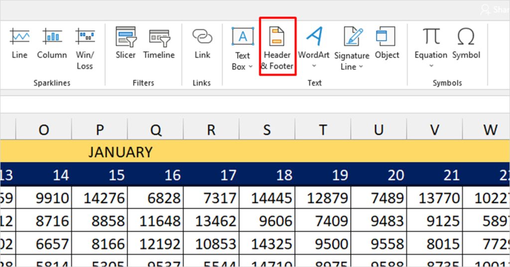 How To Insert Page Numbers In Excel