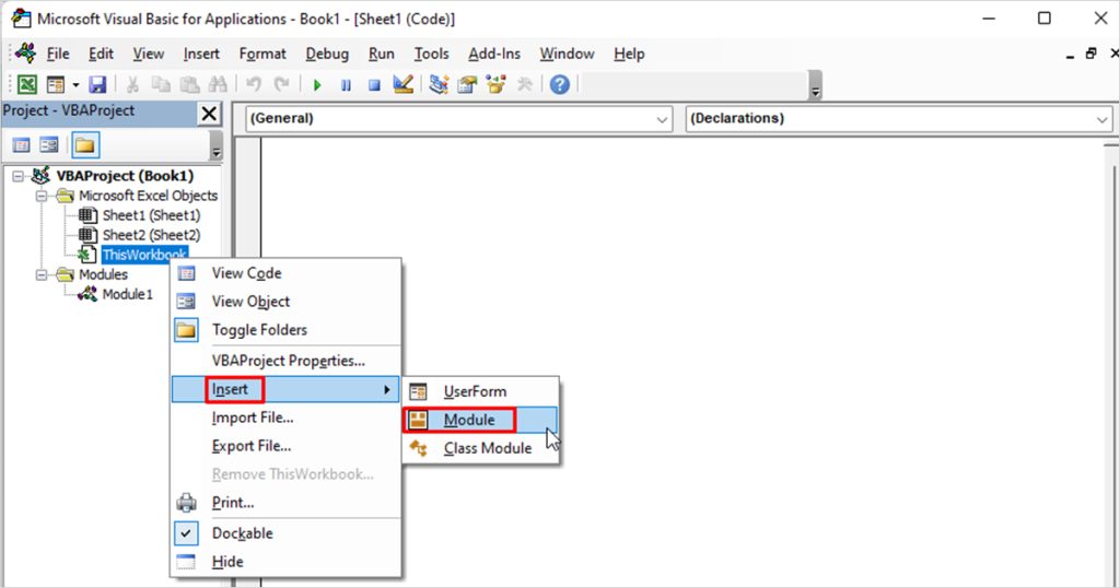 How to Insert Calendar in Excel
