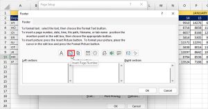 How To Insert Page Numbers In Excel
