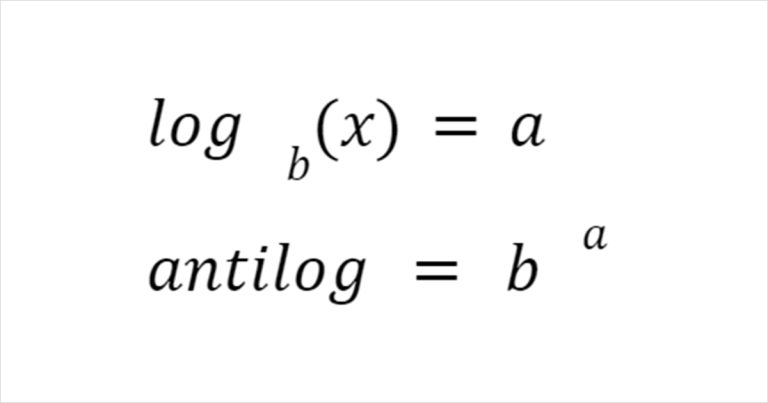 How To Check Antilog In Excel 8339