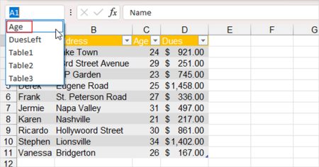 Name Box in Excel: Why and How to Use it
