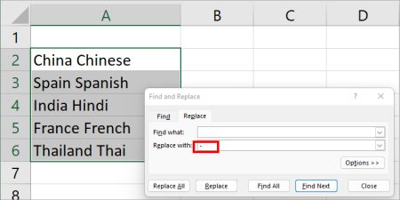 How to Put a Dash in Excel?