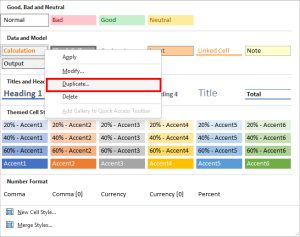 How to Apply Calculation Style in Excel