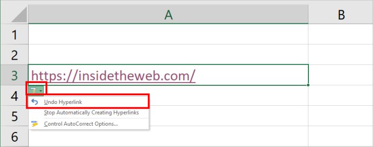 How to Quickly Remove Hyperlink on Excel