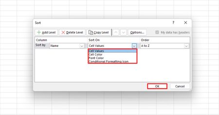 How to Sort Multiple Columns in Excel
