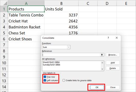 How to Merge or Combine Tables in Excel