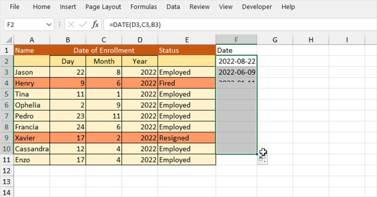 How to Convert Numbers to Dates in Excel