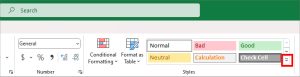 How to Apply Calculation Style in Excel