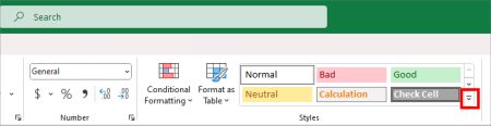 How to Apply Calculation Style in Excel