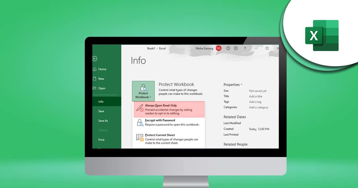 How To Open A Read only Excel File