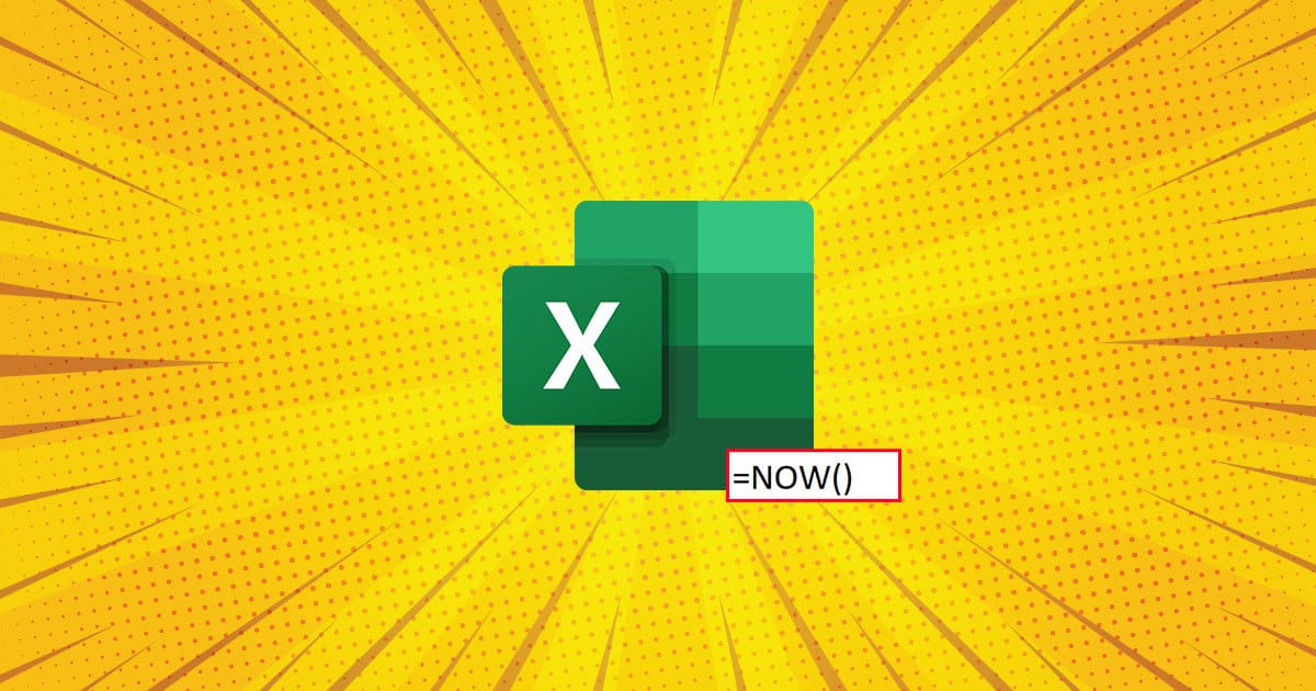 How To Use NOW Function In Excel