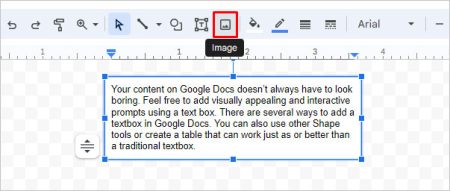 How to Insert Text Box in Google Docs?