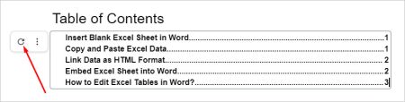 How to Create a Table of Contents on Google Docs?