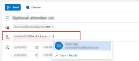 How to Add Optional Attendees in Outlook