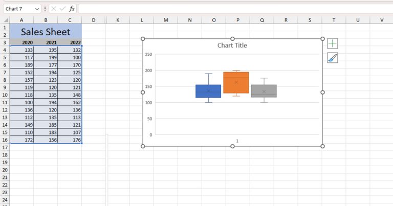 How to Make a Box Plot in Excel