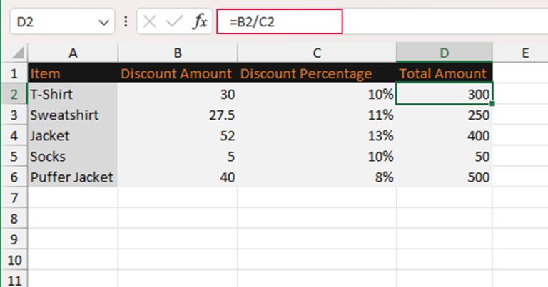 How to Add Percentage in Excel