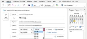 How to Reschedule a Meeting in Outlook
