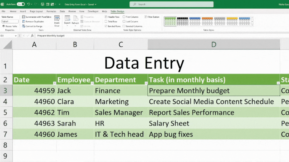 How To Remove Table Format In Excel