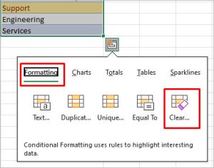 How Do You Remove Only the Conditional Formatting in Excel
