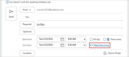 How to Reschedule a Meeting in Outlook