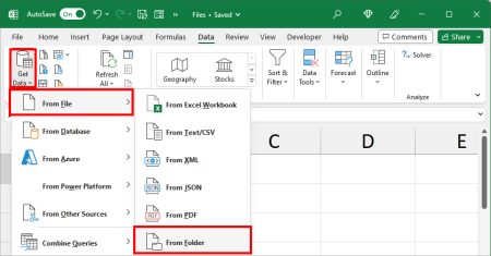 How to Copy File Names Into Excel
