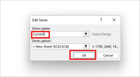 How to Rename Series in Excel