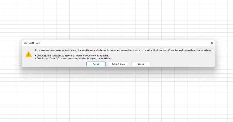 Fix The File Is Corrupt And Cannot Be Opened 0767