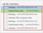 How to save Outlook Calendar as PDF