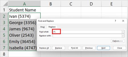 How to Remove Numbers From Text in Excel