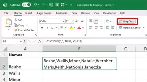 How to Convert List into Comma Separated Values