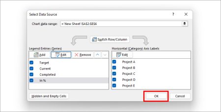 How to Rename Series in Excel