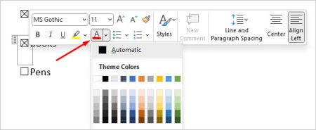 How to Add Check Box in Word?
