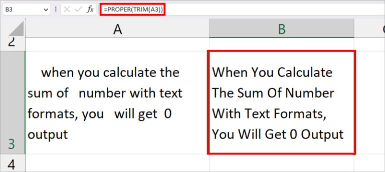 Excel TRIM Function - Complete Overview