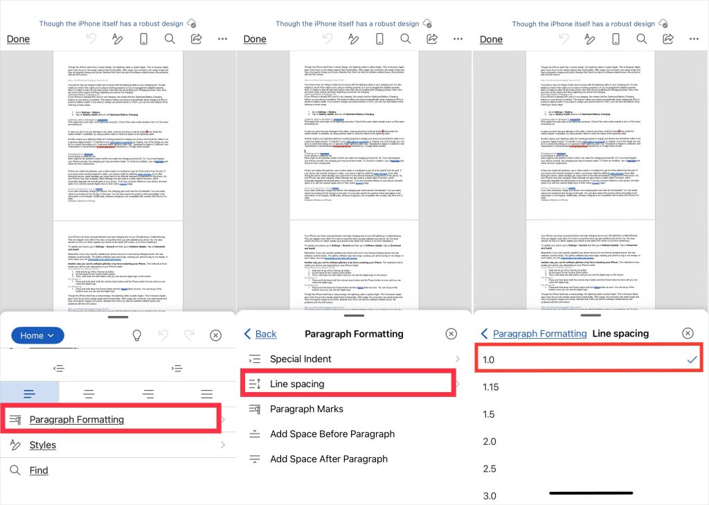 How to Make a Single Space in Word